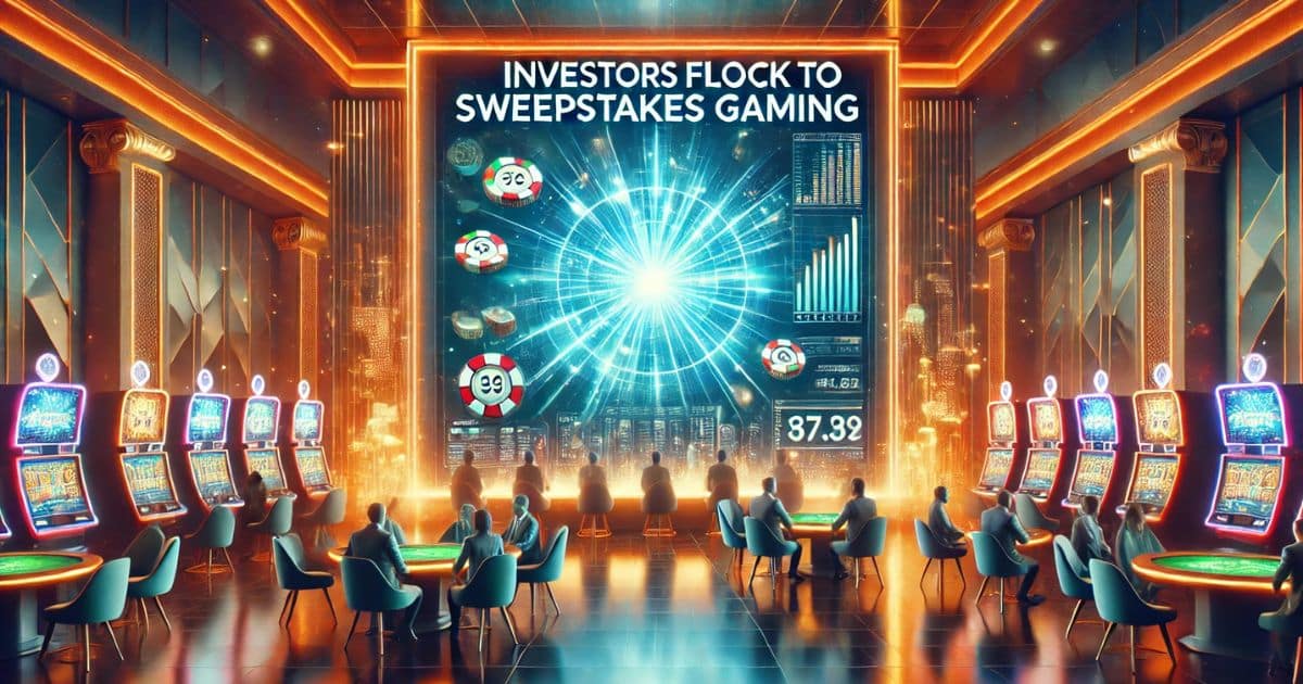 Investors: Capital is flowing into Sweepstakes gaming
